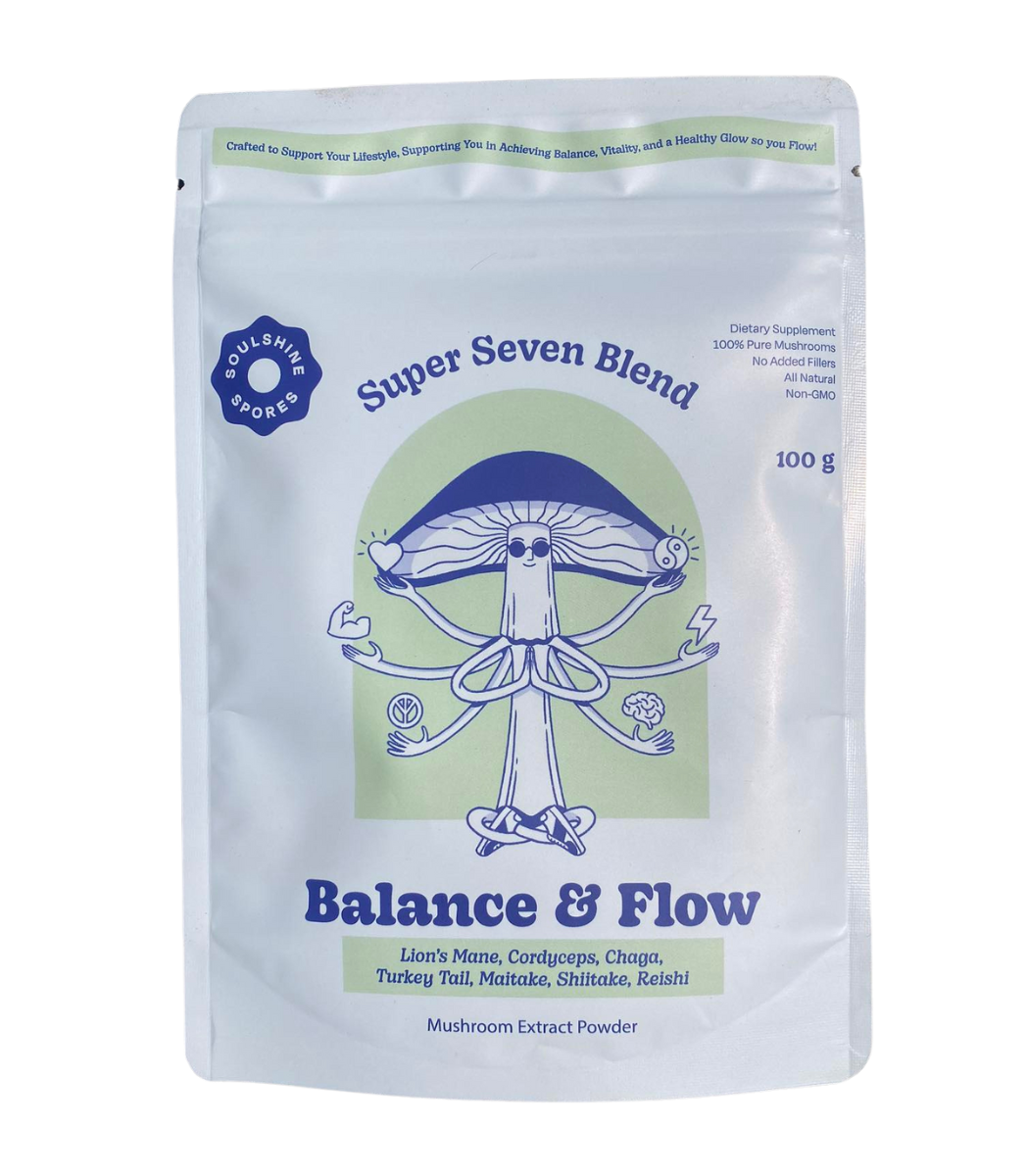 Super Seven Blend : Balance & Flow - nergy, digestive health, promoting ...